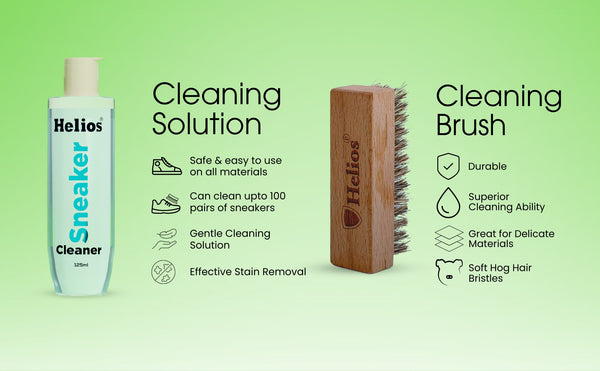 Helios Super Sneaker Cleaner 125 ML - Eco-Friendly Cleaning Solution ...