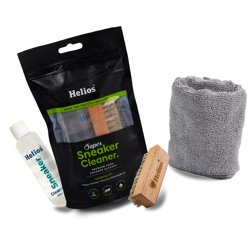 Helios Super Sneaker Cleaner Kit 125 ml with Microfiber Cleaning Cloth