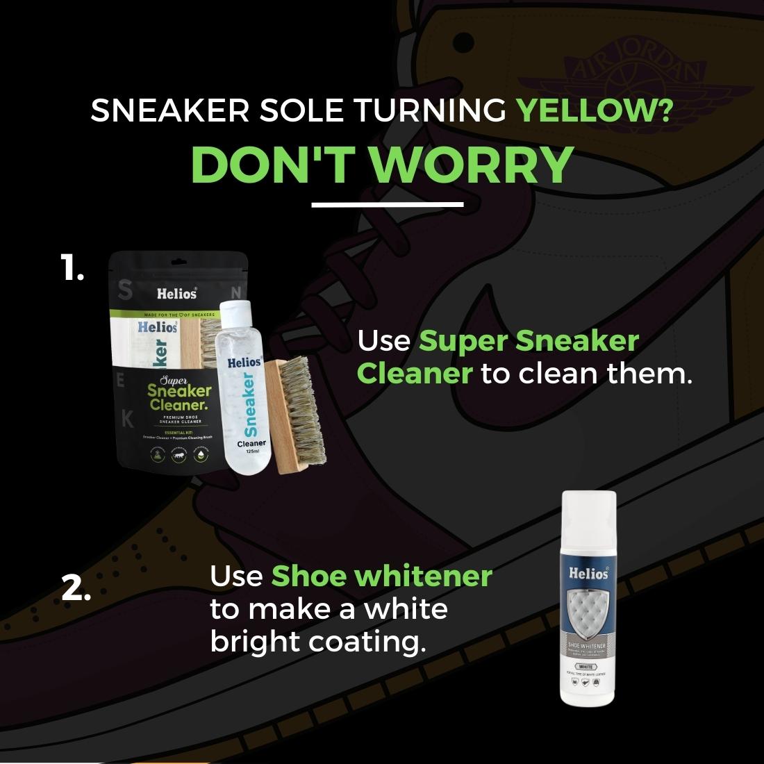 Helios Super Sneaker Cleaner & Shoe Whitener